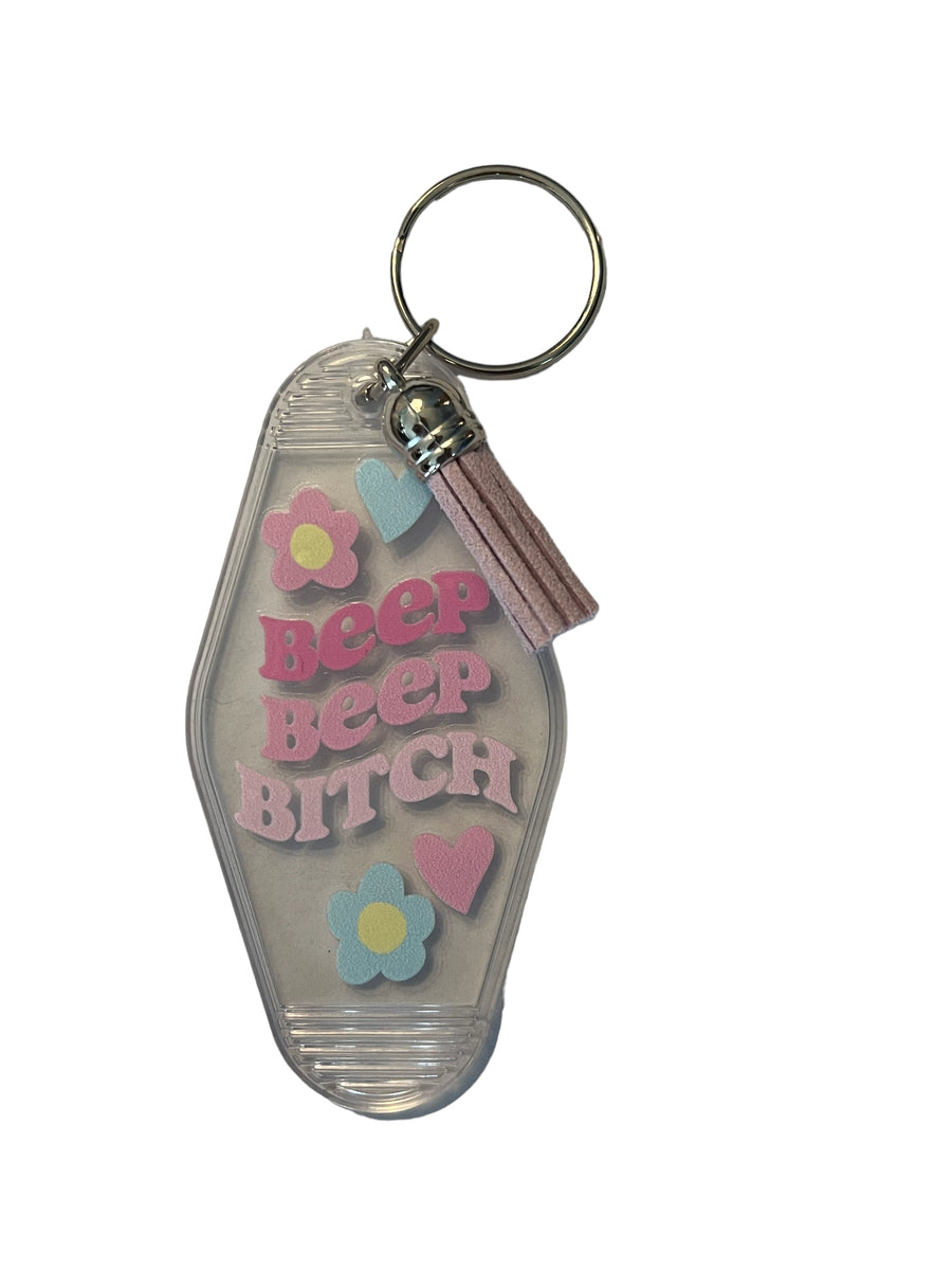 Beep beep keychain – Honey and Hope